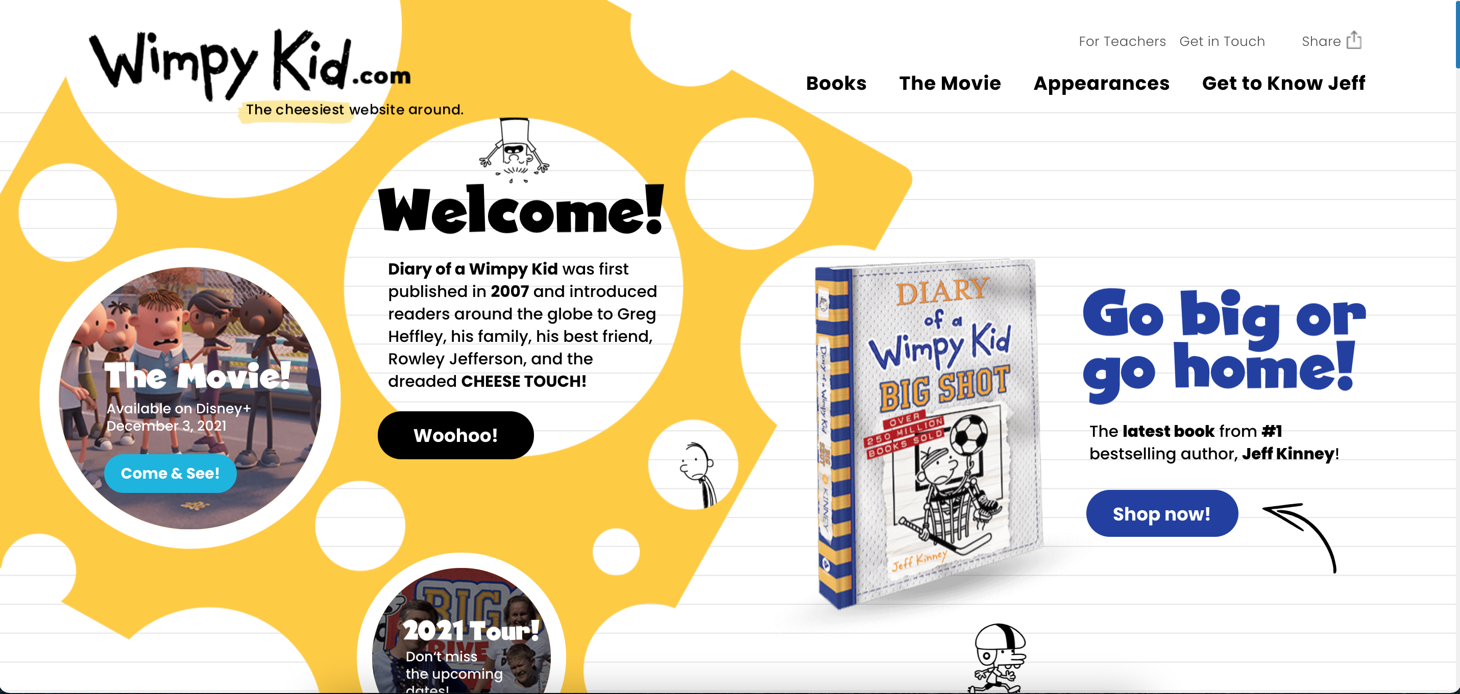 eDesign Interactive | New Website for Wimpy Kid